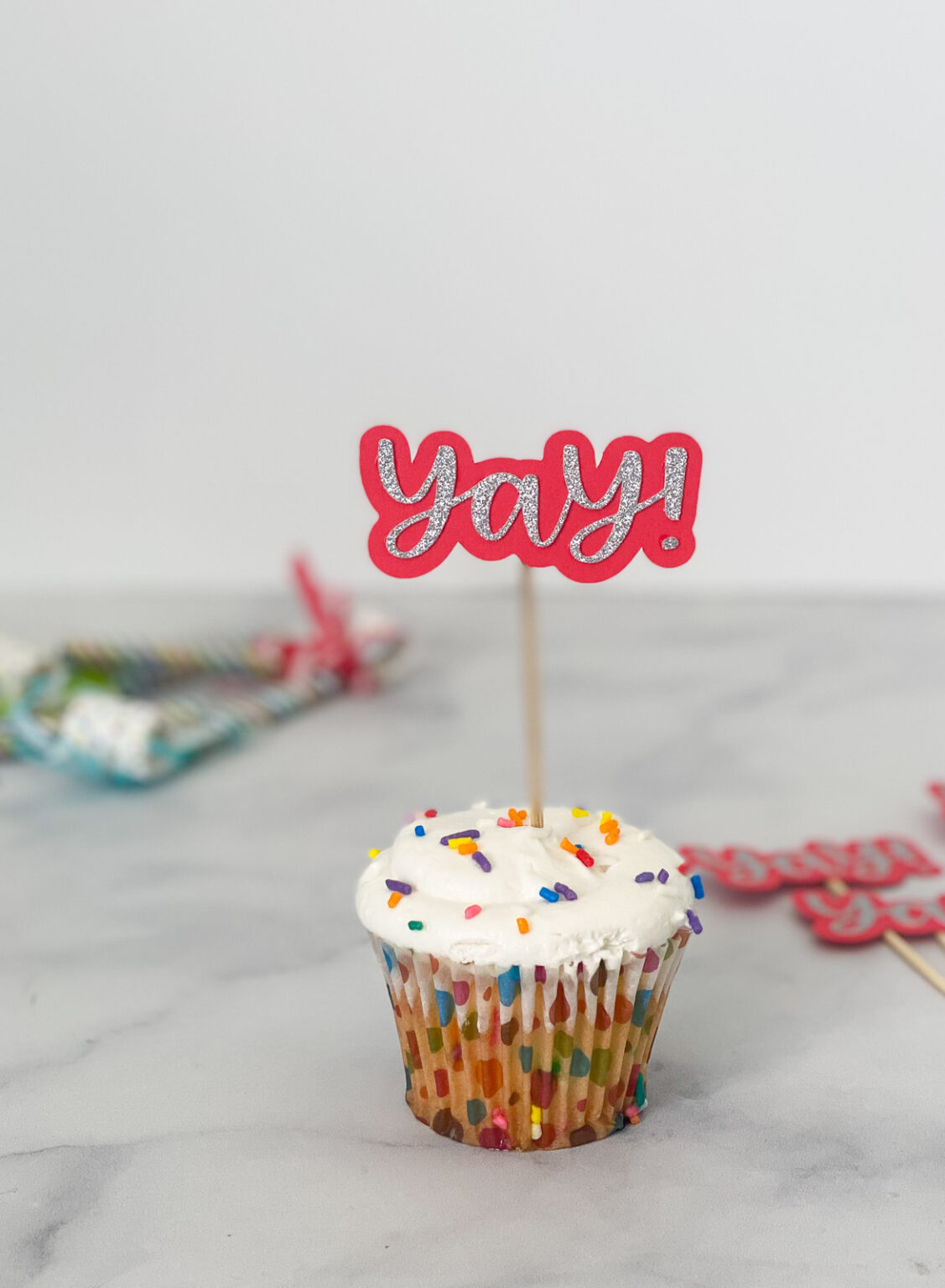 How to Make Cupcake Toppers with a Cricut - Have a Crafty Day