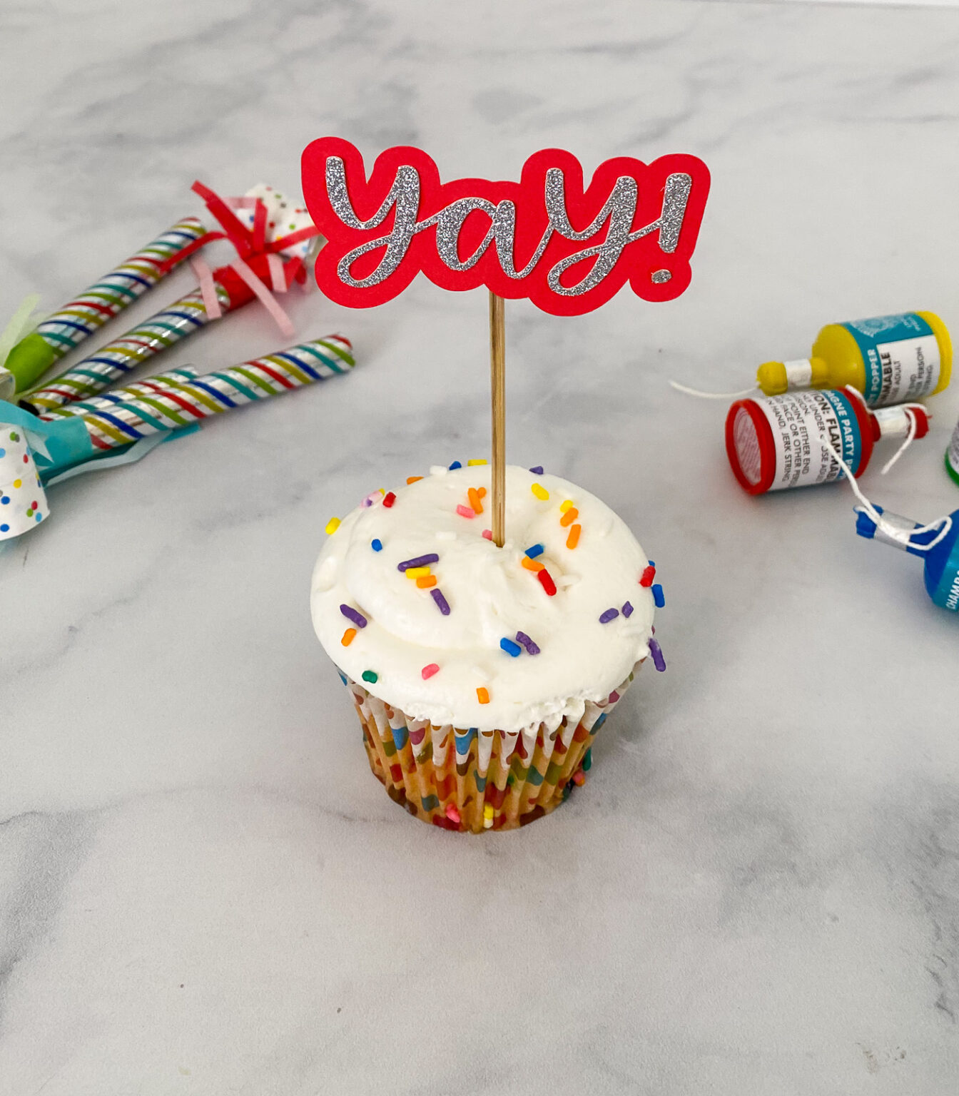 How to Make Cupcake Toppers with a Cricut - Have a Crafty Day
