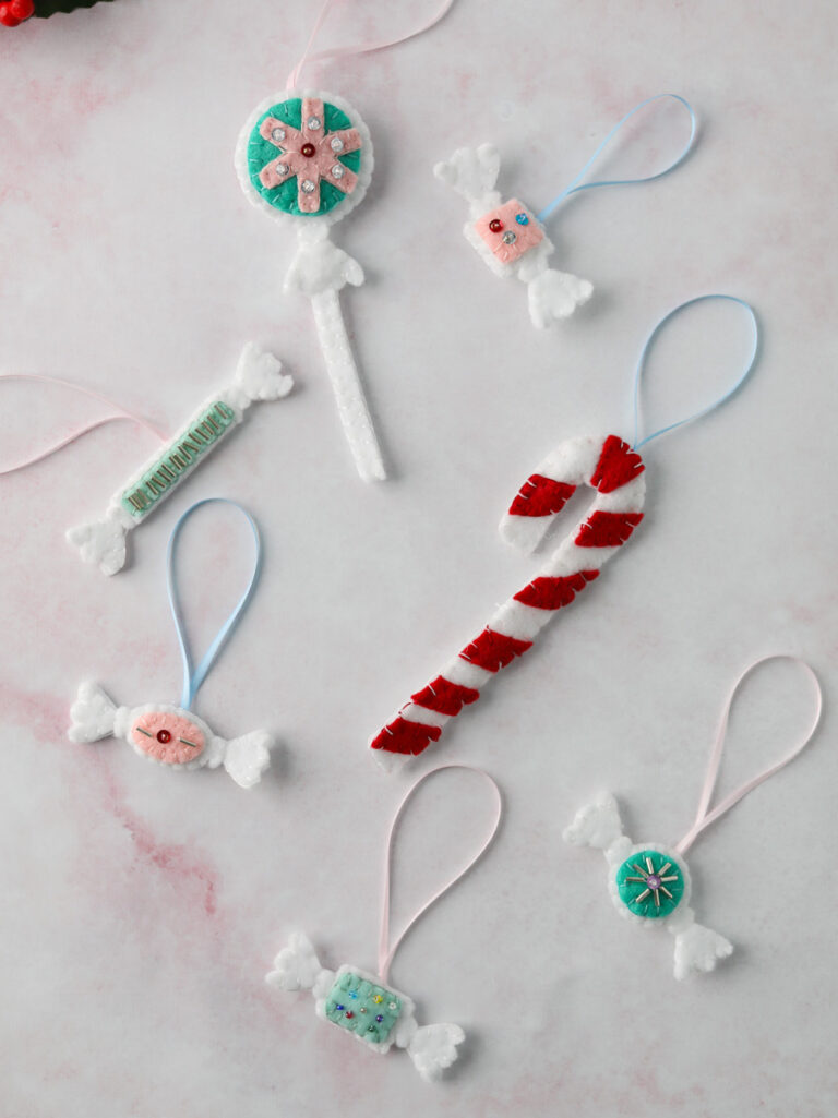 DIY Felt Candy Ornaments - Have a Crafty Day